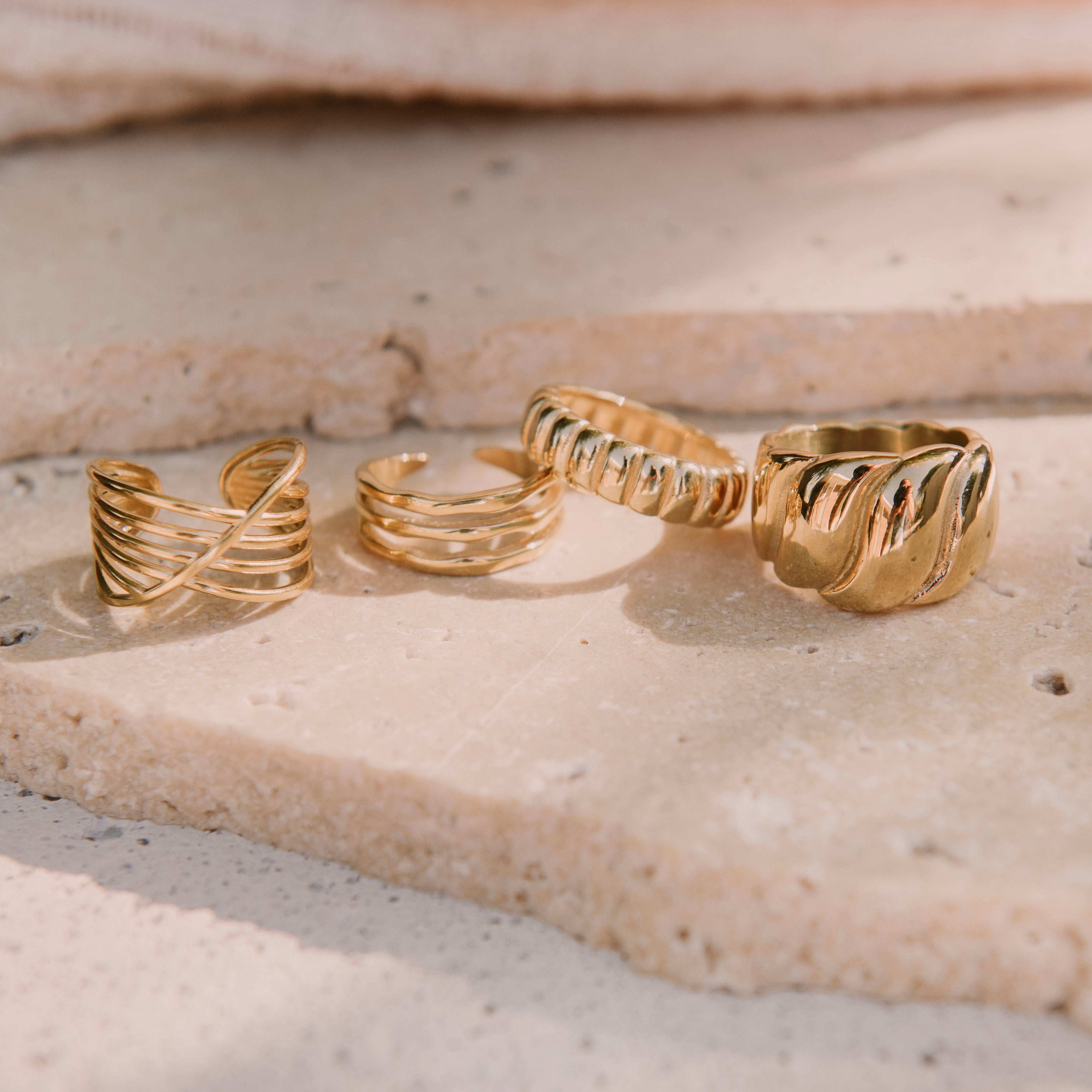Gold Rings – Elodie Collections
